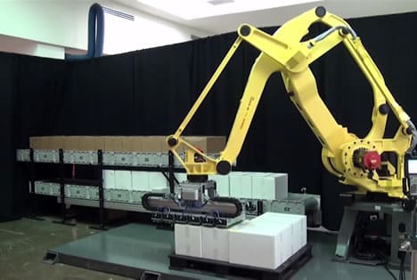 M-410iC voor het bouwen van extra compacte palletiseercellen | Pack Online