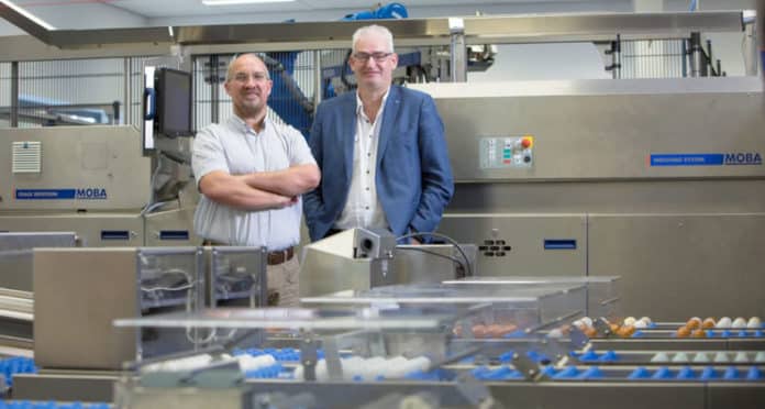 Moba levert wereldwijd machines voor sorteren en verpakken van eieren ...